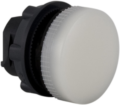 Schneider Electric Harmony XB5 Series, White Pilot Light Head ZB5AV013 ...