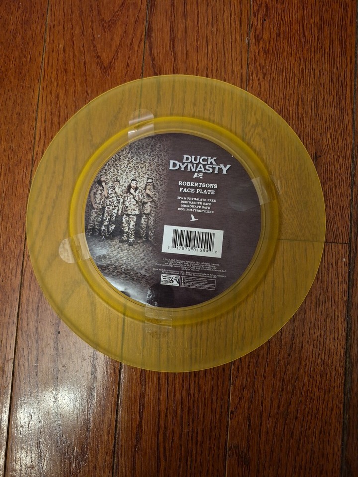 Duck Dynasty A&E Robertson Yellow Face Plate HTF | eBay