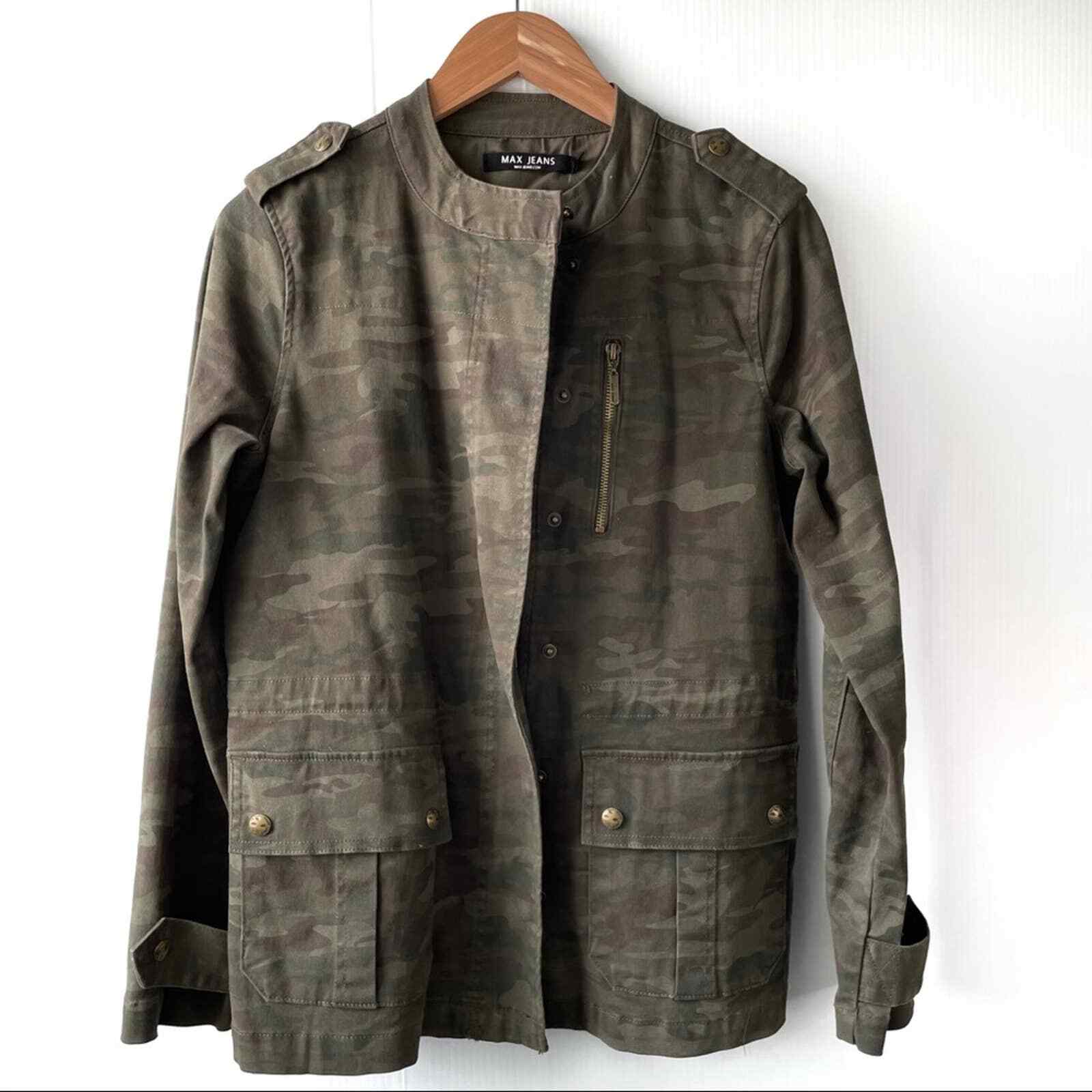 Wax Jeans camo utility jacket camouflage - Gem