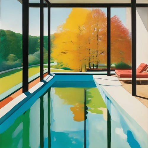 Design Klassiker 03 Bauhaus Midcentury Architektur Pool Acrylglas ...
