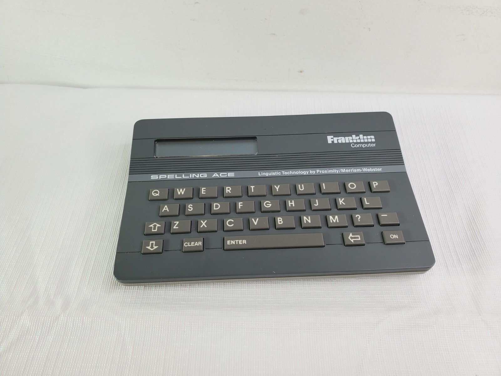 Vtg 80’s Hand Held Franklin Computer Spelling Ace SA-98 Works great | eBay