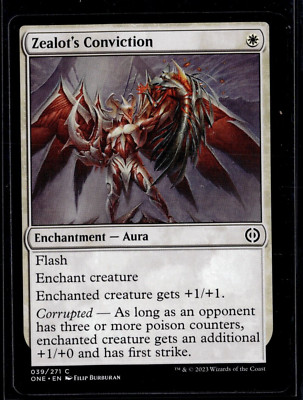 Zealot's Conviction - 39 - ONE - NM - MTG - Magic the Gathering | eBay