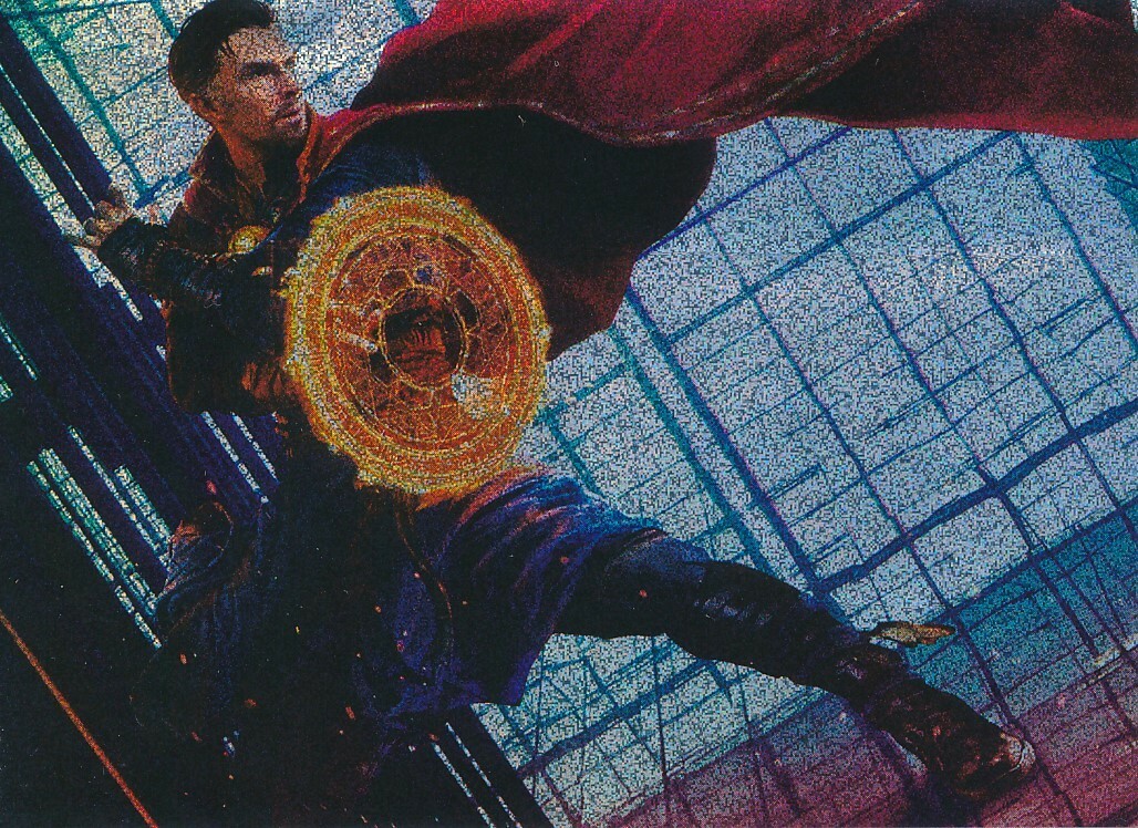 MARVEL DOCTOR STRANGE DOG TAG SINGLE FOIL STICKER #40 | eBay