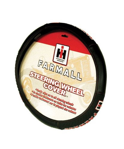 ih international harvester tractor farmall steering wheel cover leather ...