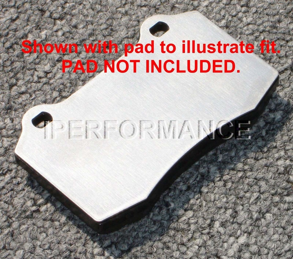 Titanium Brake Pad Shim Heat Shield Set for Alfa Romeo 156 2002-2006 ...