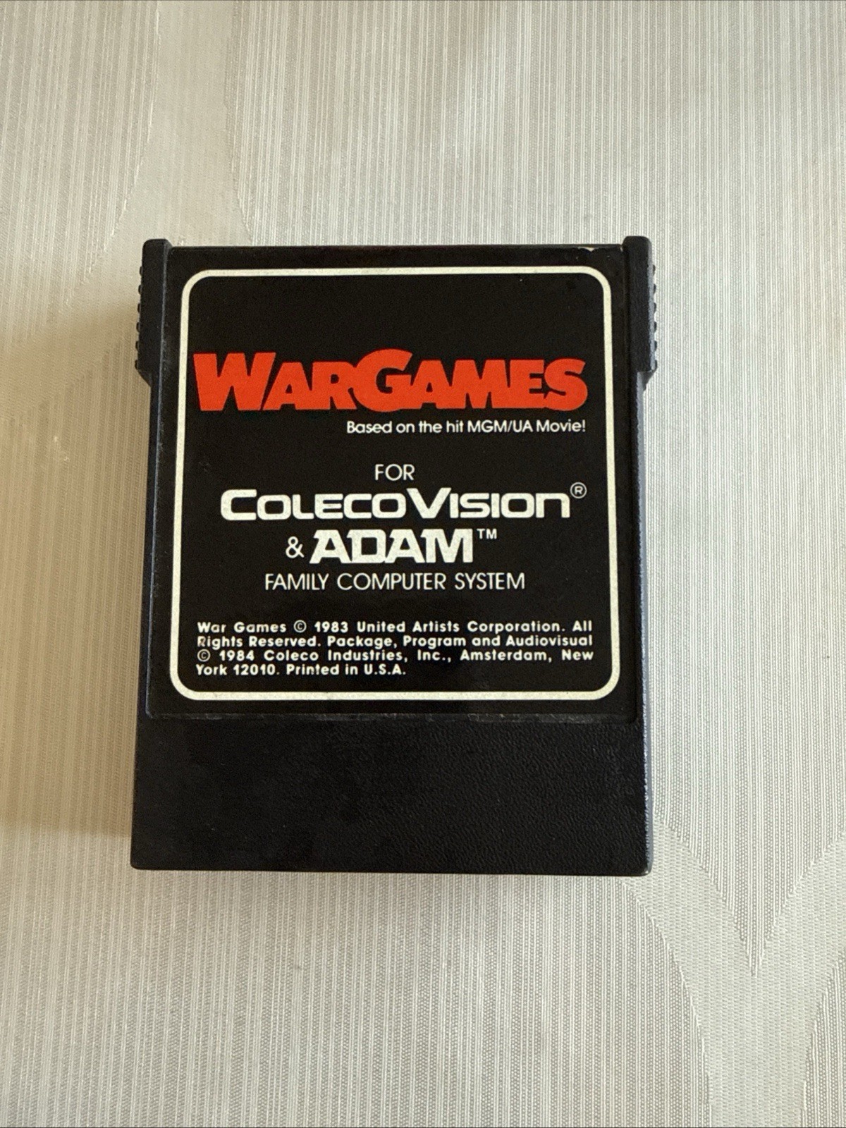 ColecoVision War Games Game Cartridge 1983 NOT TESTED | eBay