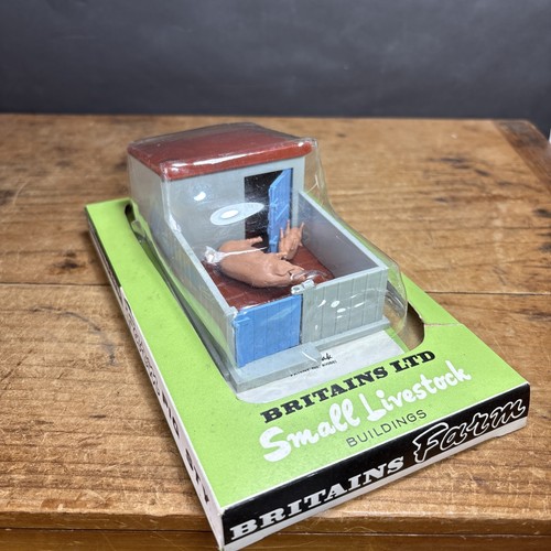 Britains Pig Sty Original Box Small Livestock Buildings No 4706 Vintage ...