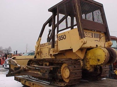 Case 850 Bulldozer for Parts. No Engine, 8-Way Blade. | eBay