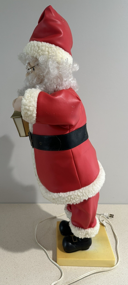 VTG Telco Motionette Santa Claus 30" Animated Christmas Figure w ...
