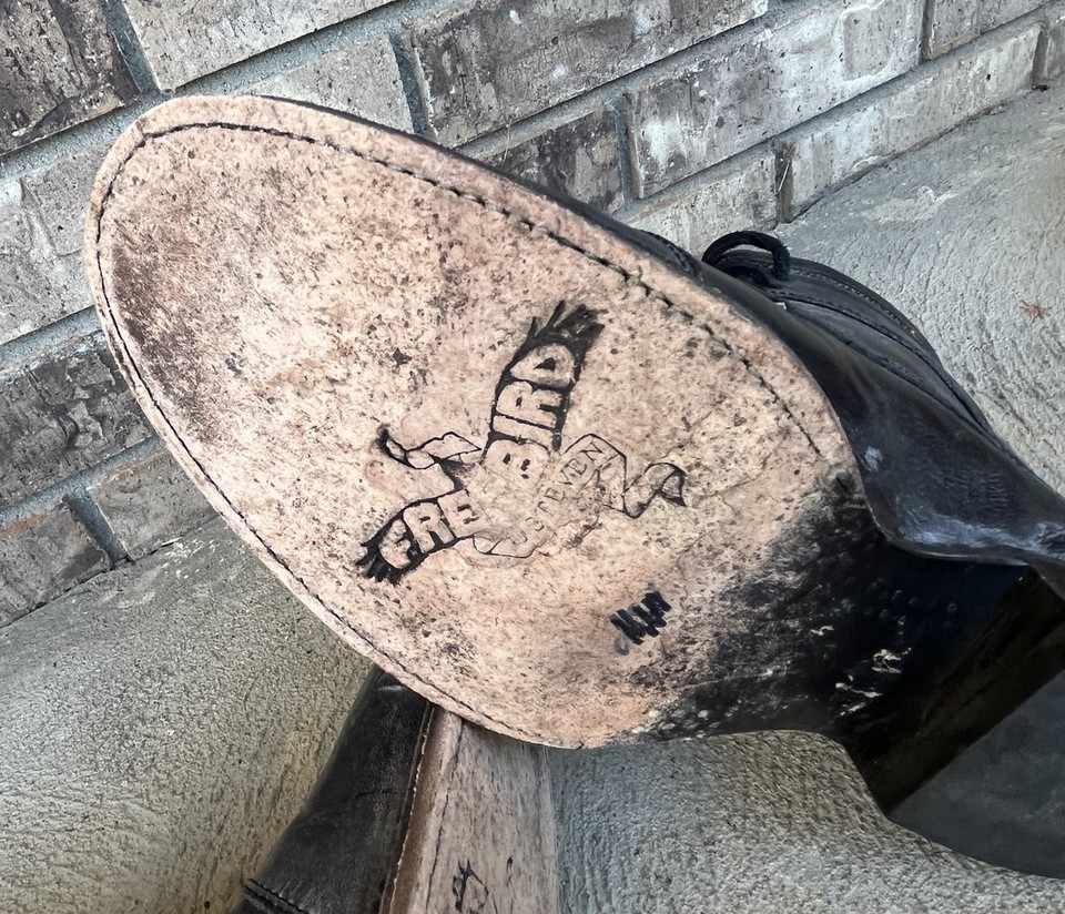 Freebird By Steven Mercer Men's 10 Distressed Leather Ankle Boots Gray ...