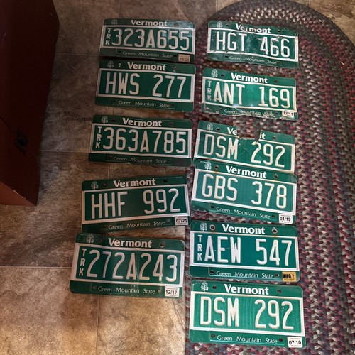 (11)Vermont License Plates | eBay