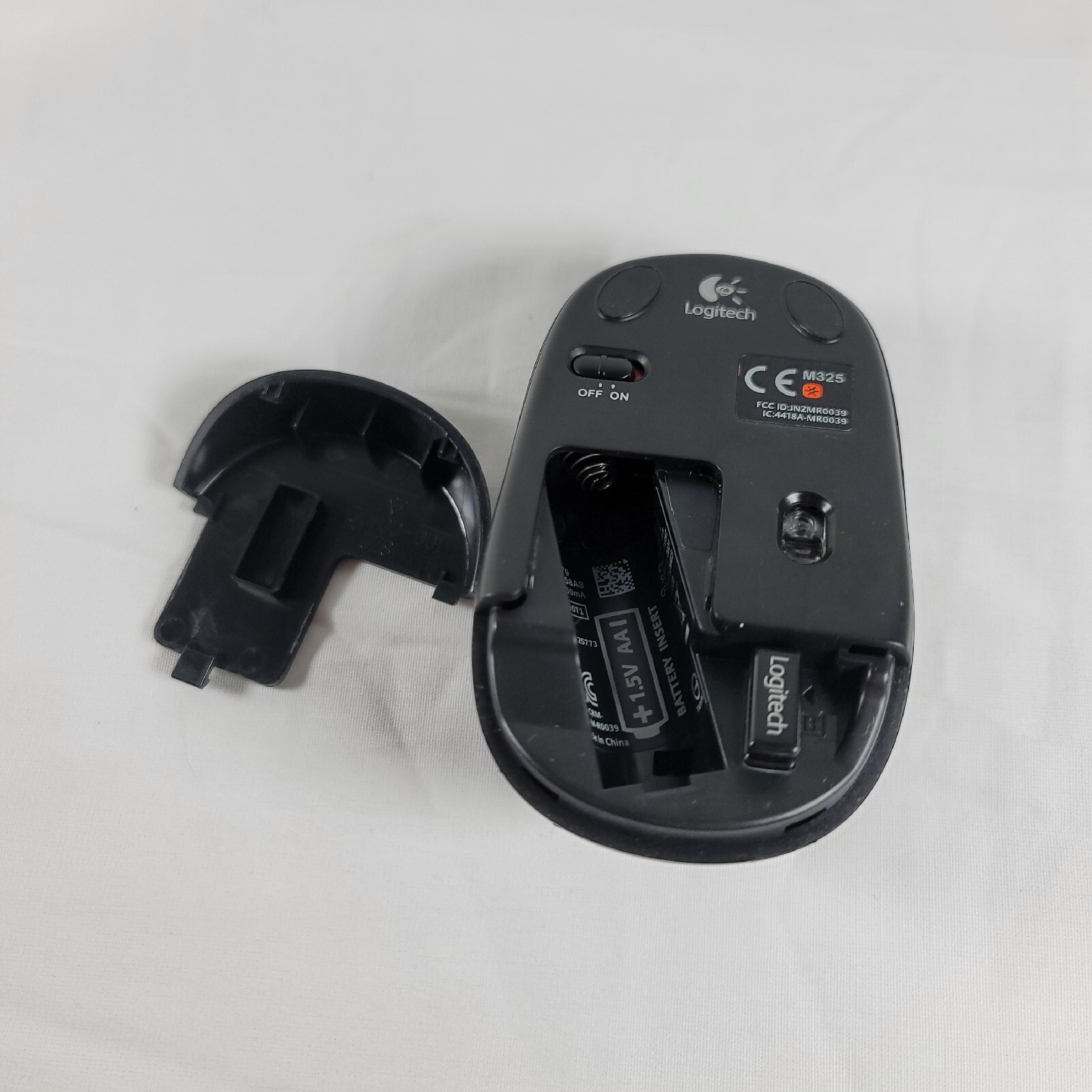 Logitech M325 Wireless Mouse - Black - With USB reciever | eBay