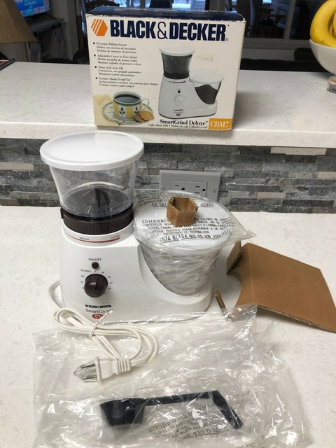 BLACK&DECKER Smartgrund Deluxe CBM7 Open Box Discountined HTF BLACK ...