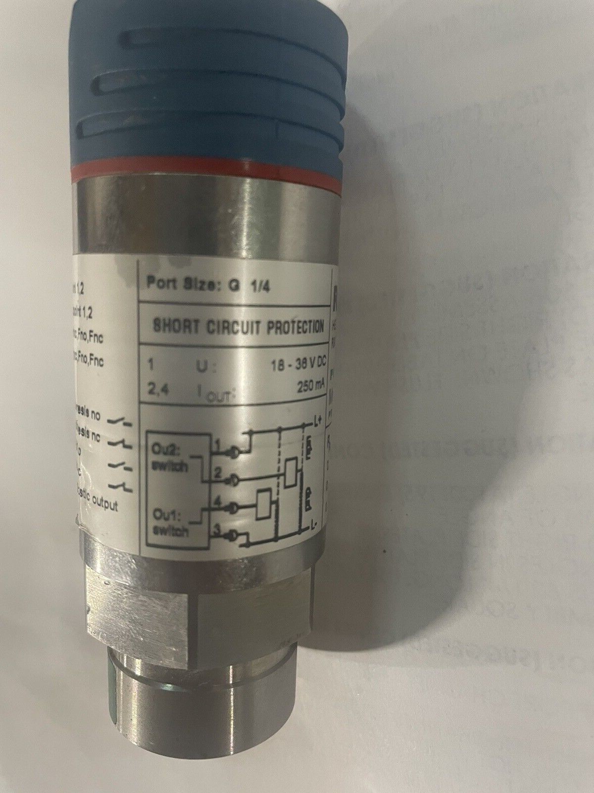 Rexroth Pressure Sensor HEDE10a1 Hydraulic, Pneumatic, Gas, | eBay