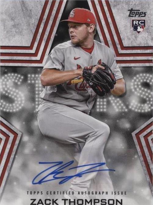 2023 Topps Series 1 - Baseball Stars Autographs Zack Thompson #BSA-ZT ...