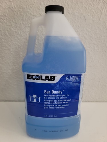 Ecolab Bar Dandy Dish Detergent Bar Glasses & Utensils 1 Gal 6114050 ...