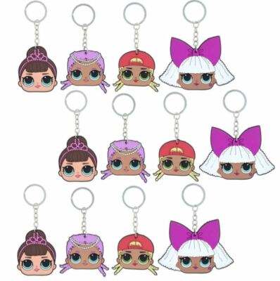 LOL SURPRISE 12 PC. Silicone Keychains | eBay