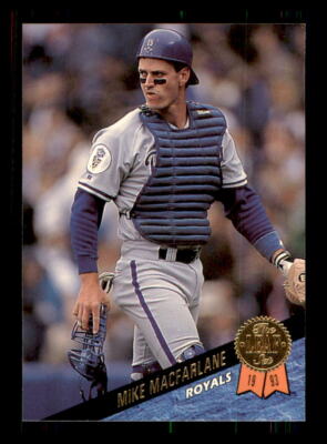 1993 Baseball 1993 Leaf Mike Macfarlane Kansas City Royals #422 1 | eBay
