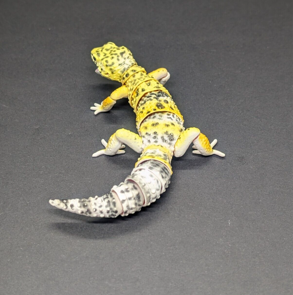 Bandai Gashapon Leopard Gecko 6.3in Realistic Figure Free Shipping from ...