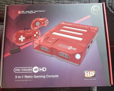 Hyperkin Retron 3 - SNES NES Sega Genesis - Working - With All Cords | eBay