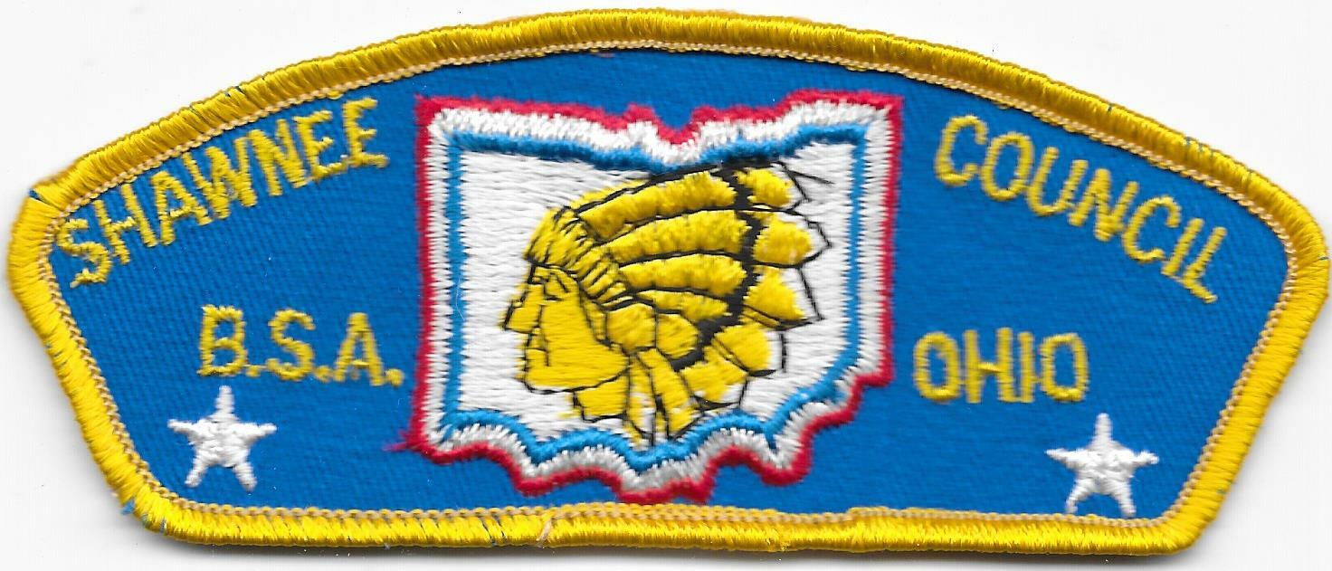 Shawnee Council Strip T-2 Plastic Back CSP SAP Boy Scouts of America ...