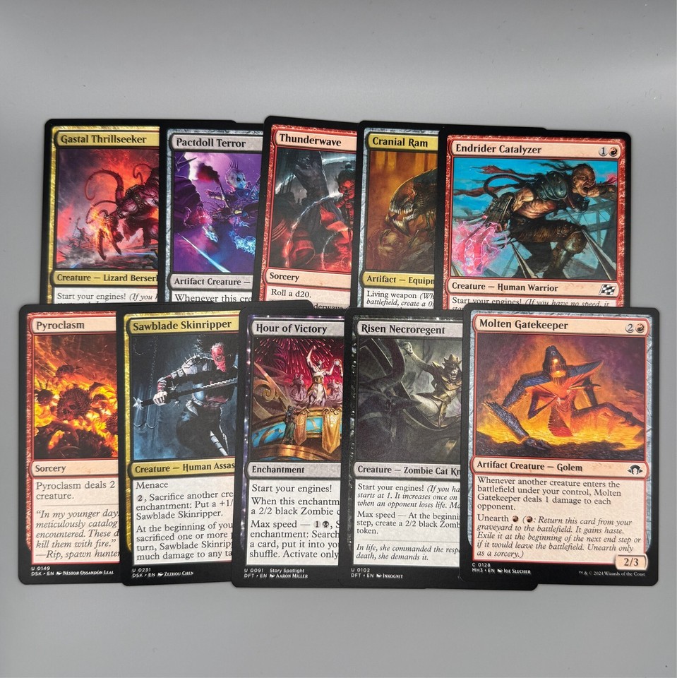 Far Fortune, End Boss - Damage Dealer Commander Deck - Black/Red - MTG ...