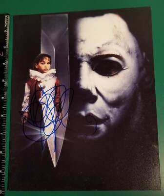 Danielle Harris signed HALLOWEEN photo Michael Myers Horror Carpenter ...
