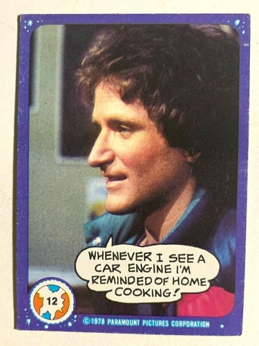 1978 PARAMOUNT PICTURES CORP, MORK & MINDY CARD #12 | eBay