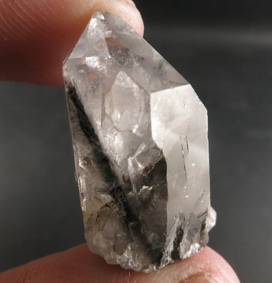 40 CARAT STUNNING RARE BROOKITE RUTILE INCLUDED QUARTZ CRYSTAL ...