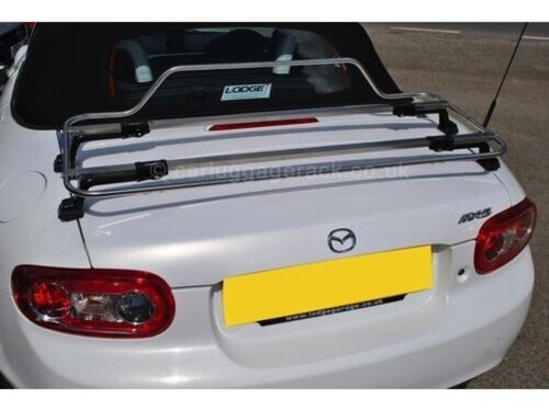 Mazda MX5 MK3 / Miata NC Luggage Boot Rack - Stunning Stainless Steel ...