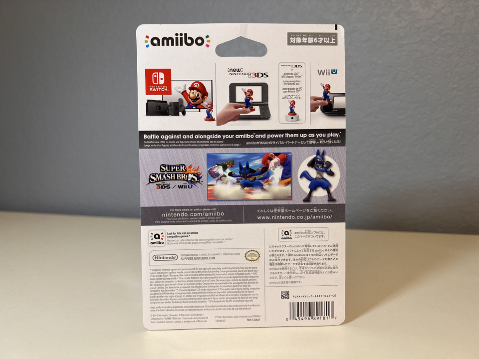 Nintendo Super Smash Bros Lucario Amiibo | eBay