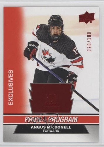 2023 Upper Deck Team Canada Juniors - Pride of the Program Exclusives ...