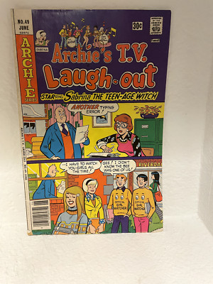 Archie's TV Laugh-Out #49 Archie Comics June 1977 Sabrina | eBay