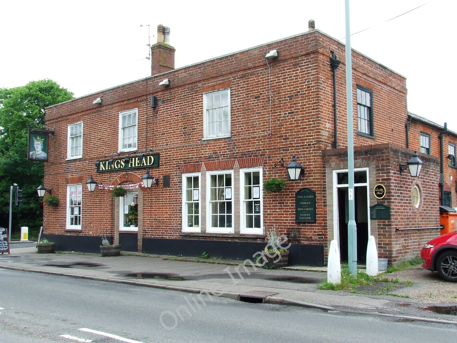 Photo 6x4 The Kings Head Blofield The Kings Head public house Blofield ...