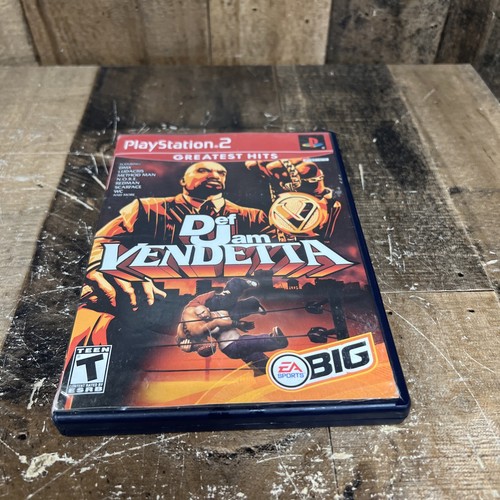 Def Jam Vendetta Case Only No Disc or Manual Greatest Hits PlayStation ...