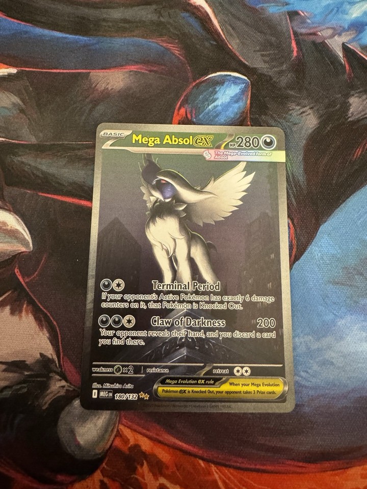 Pokémon TCG Mega Evolution EX Card Lot Mega Absol SIR 8 Cards | eBay