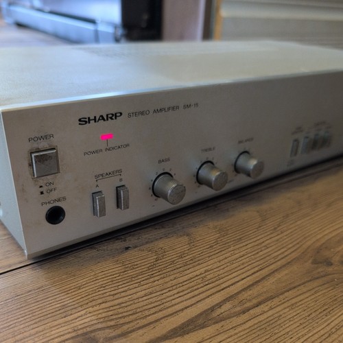 SHARP STEREO AMPLIFIER SM-15X - MADE IN JAPAN | eBay