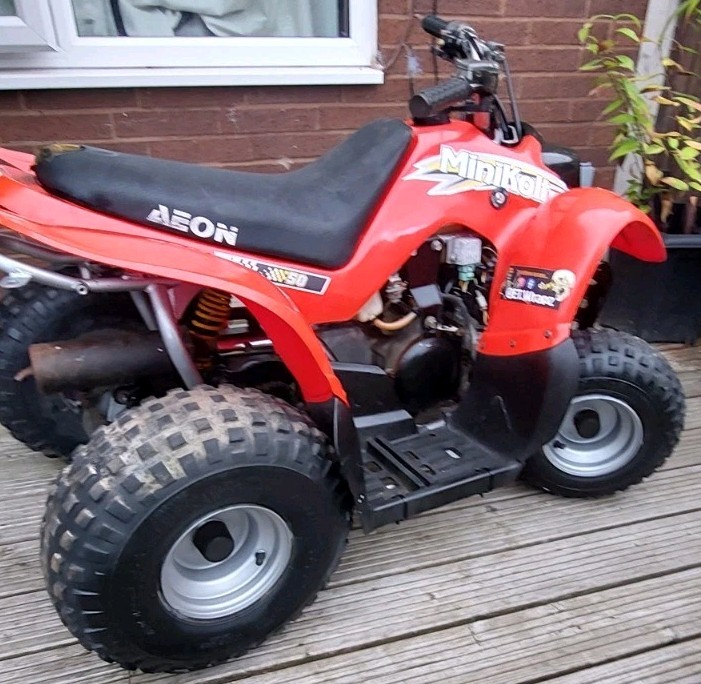 Aeon Mini Kolt 50 Quad Bike (Spares Or Repair) | eBay UK