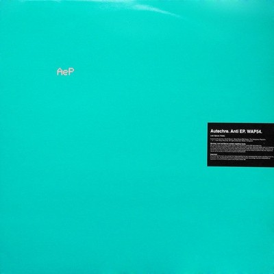 Autechre - Anti EP, 12", (Vinyl) | eBay