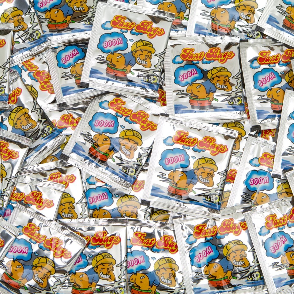 20 FART STINK BOMB BAGS ~ Nasty Prank Joke Gag Party Pop Noise Bang ...