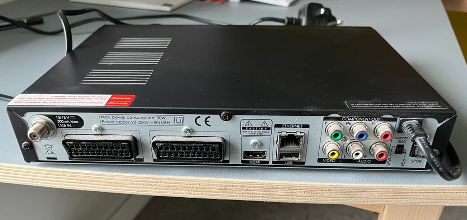 Humax Foxsat-HD /GB Freesat HD TV Receiver Set Top Box HDMI with Remote ...