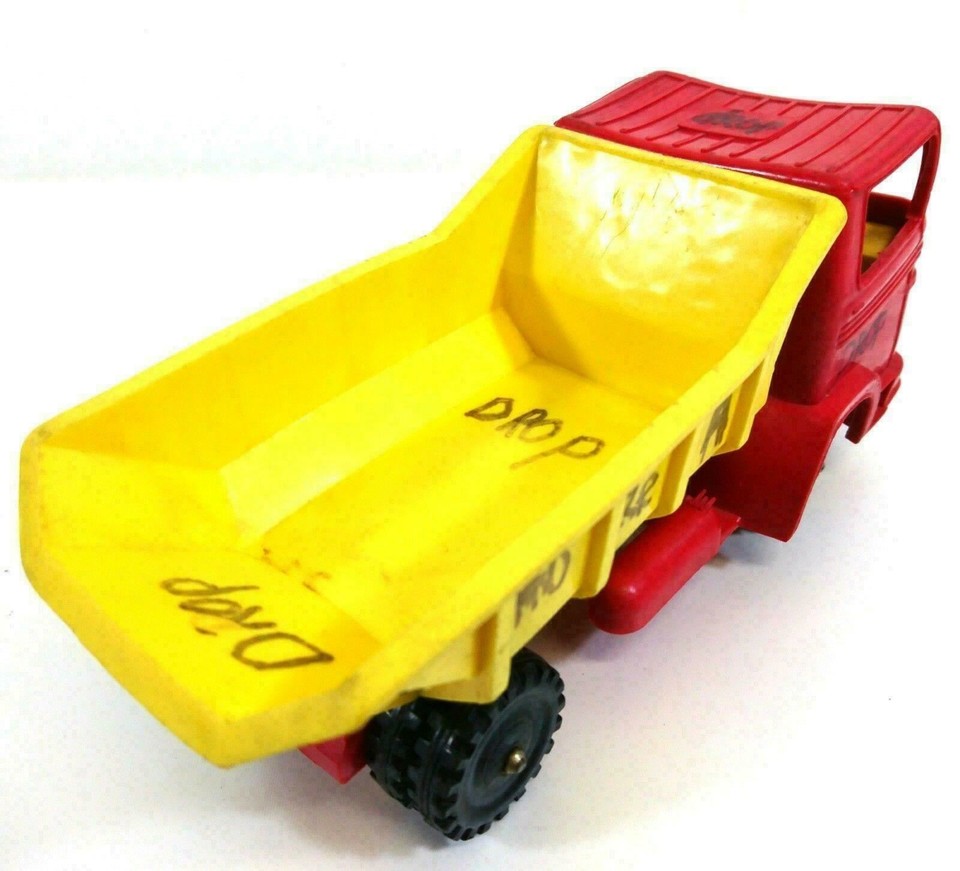 Vintage Wildebras Mercedes Autoribaltabile Camion Gomma Rosso Giallo ...