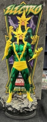 BOWEN DESIGNS FULL SIZE ELECTRO STATUE Limited edition Spiderman ...
