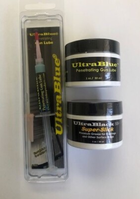 Microlon Products Lubrication Kit - UltraBlack Grease and UltraBlue Gun ...