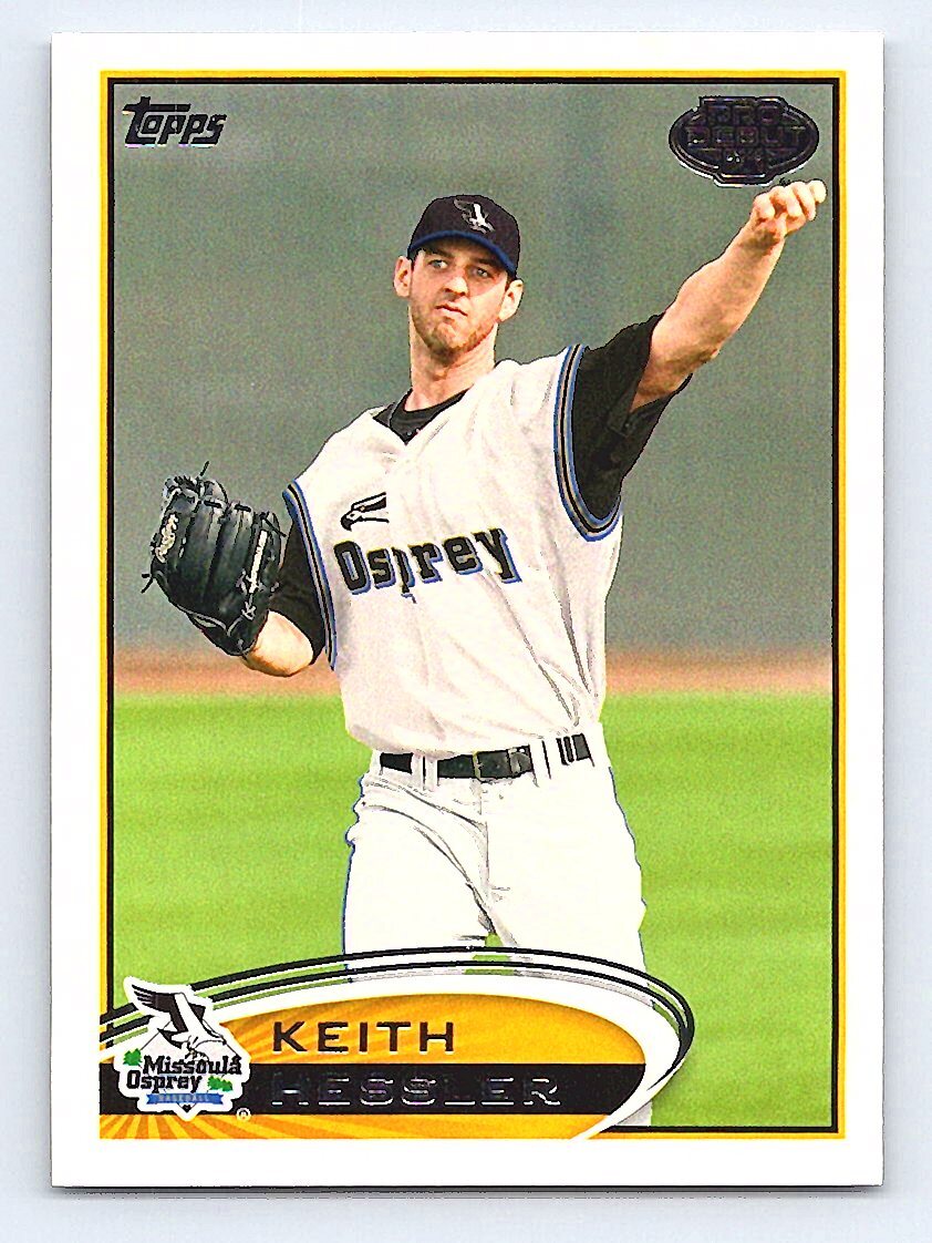 2012 Topps Pro Debut Keith Hessler #151 Missoula Osprey | eBay