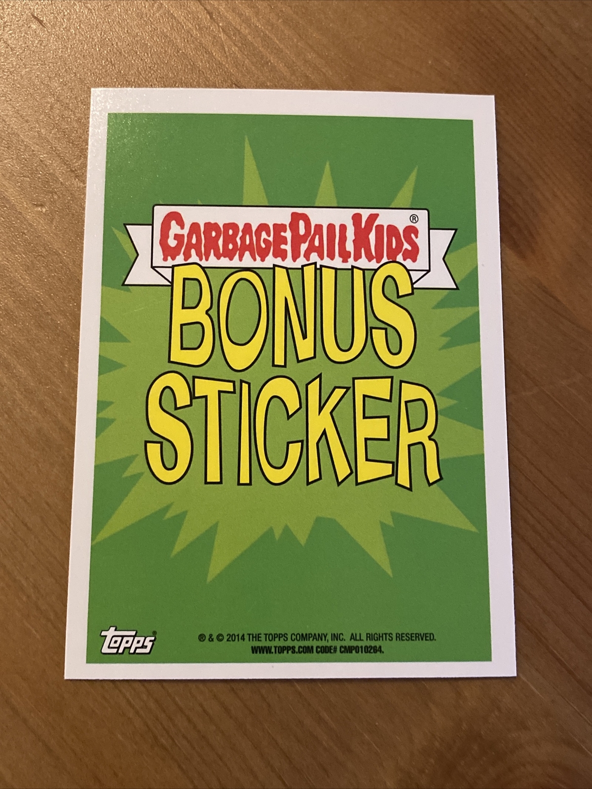 2014 Garbage Pail Kids GPK Series 2 Bonus Sticker #B16a Phantom Phil | eBay