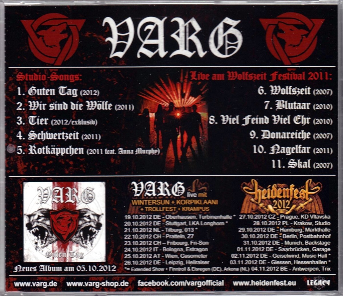 Varg Wolfskult Logo