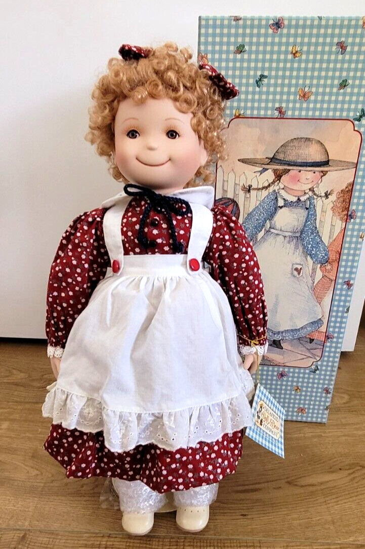 1999 Delafield Doll & Bear Company LIZZIE 16" Porcelain Doll By Sherri ...