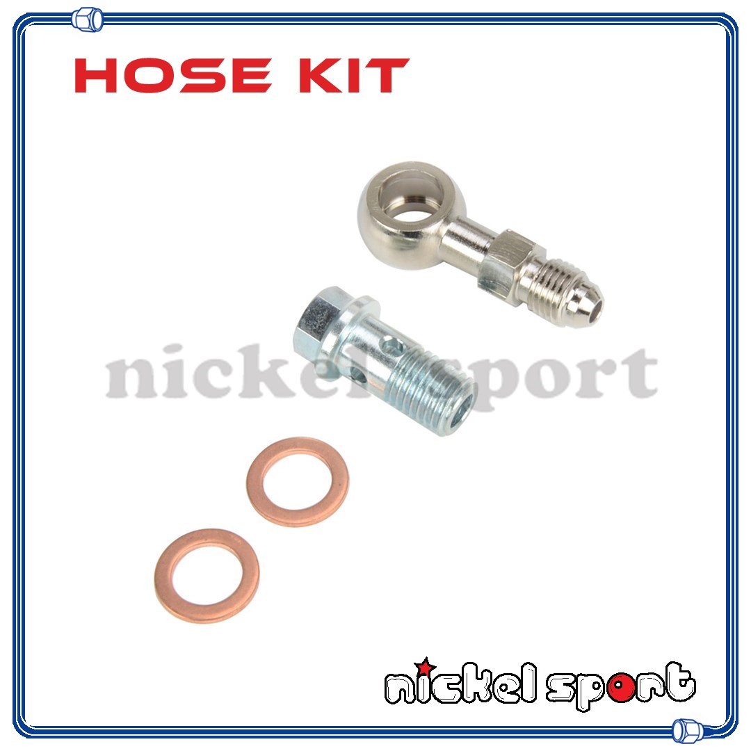 M10 x 1.25mm 4AN Turbo Water Coolant Banjo Bolt 4B11T EVO X EVO 10 ...