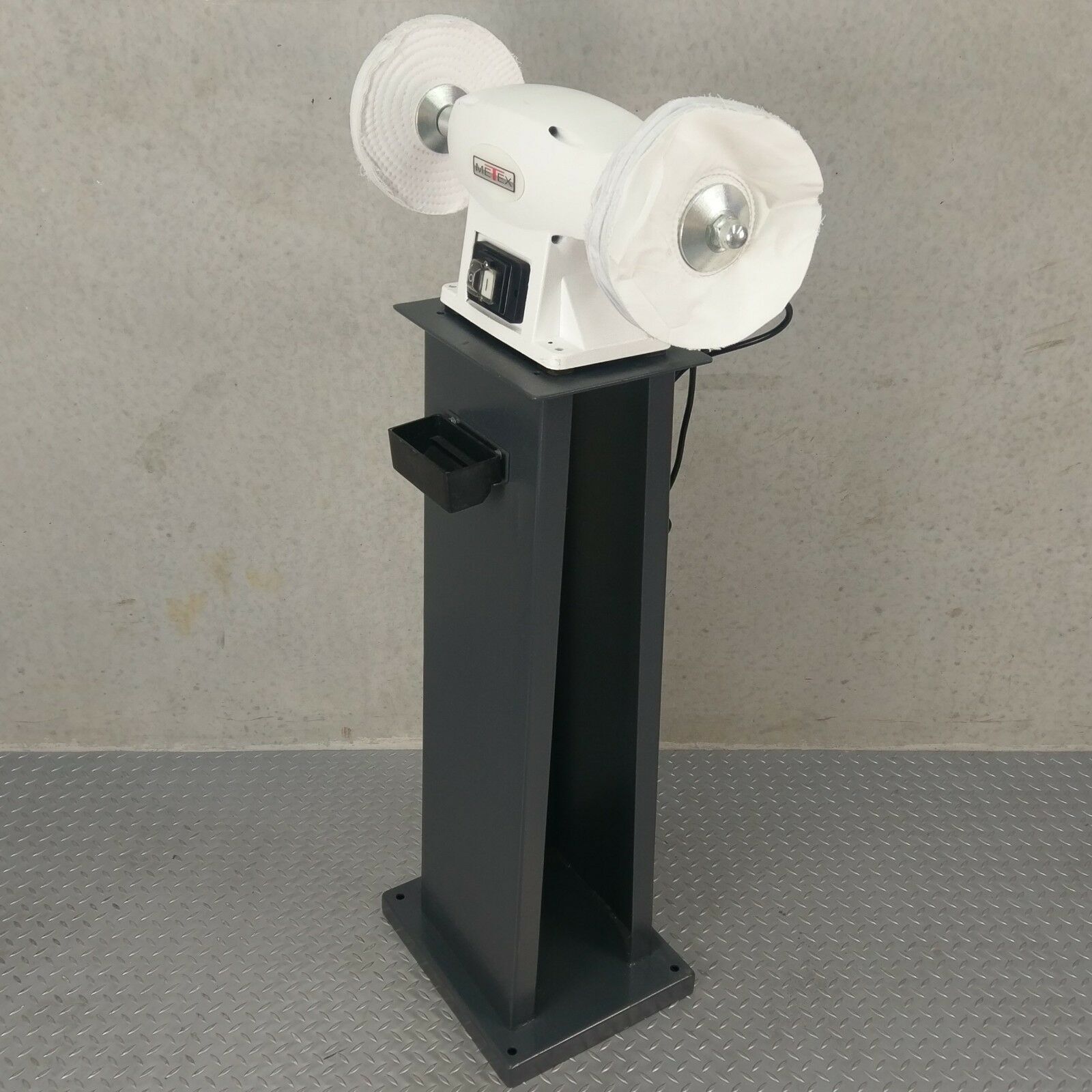 Polisher Buffer METEX 200mm Polishing Buffing Machine with Stand | eBay